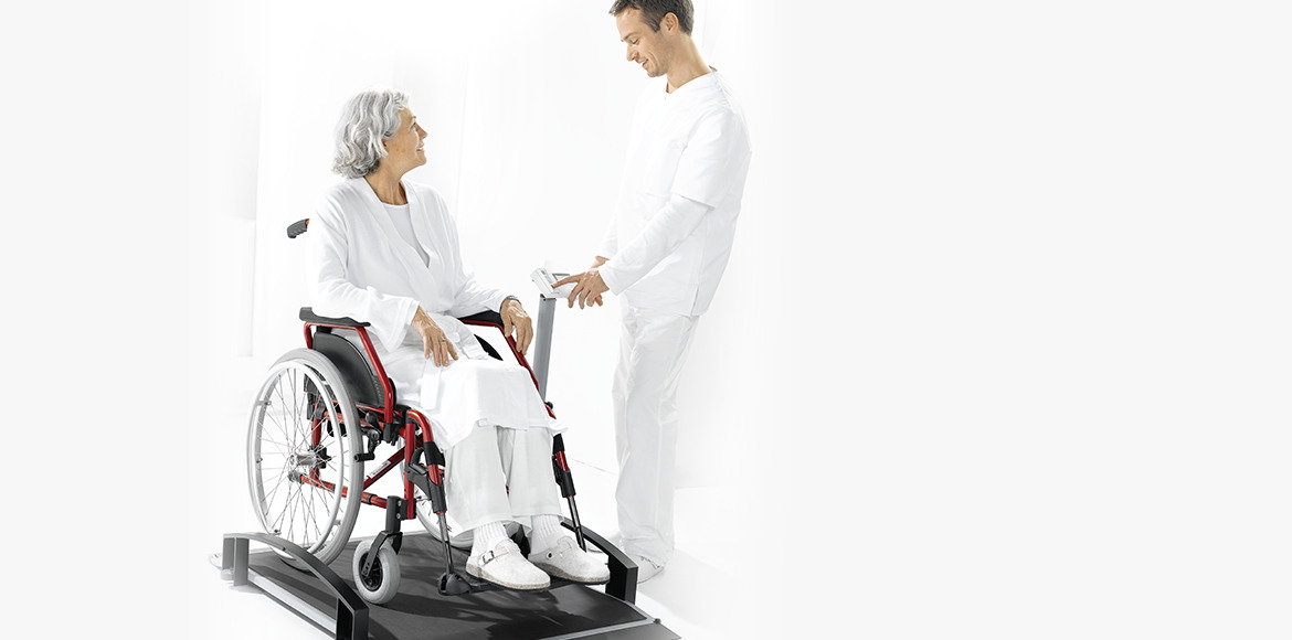 Seca 664 Electronic Wheelchair Scale - Medline Scales